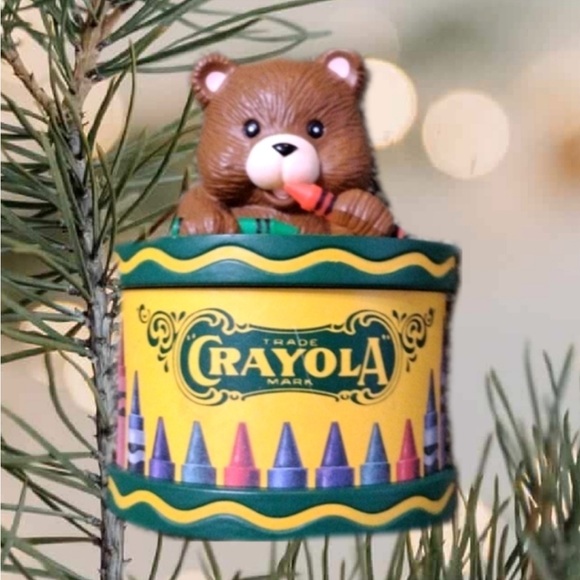 Crayola | Holiday | Crayons Teddy Bear Ornament | Poshmark
